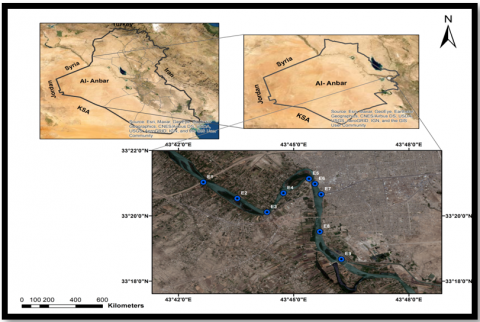 Water Quality Assessment of Euphrates River Within Fallujah City Using ...
