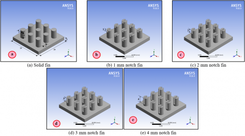 Effect of Notched Pin Fin Heat Sink on the Heat Transfer Performance ...