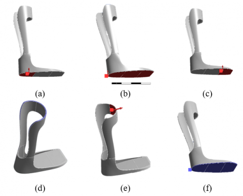 Finite Element Analysis of Ventral Ankle-Foot Orthosis Under Cuff and ...
